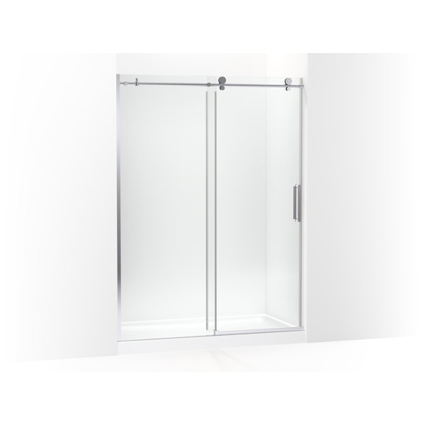 Kohler Composed Sliding Shower Door, 78 In. H X 56-1/8 - 59-7/8 In. W, With 3/8 In. Thick ...